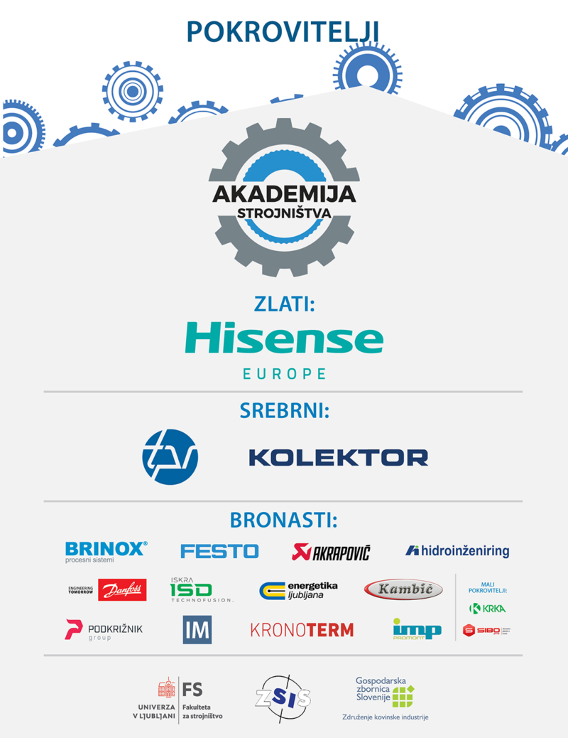 Pokrovitelji - Akademija strojništva 2024 - ZSIS